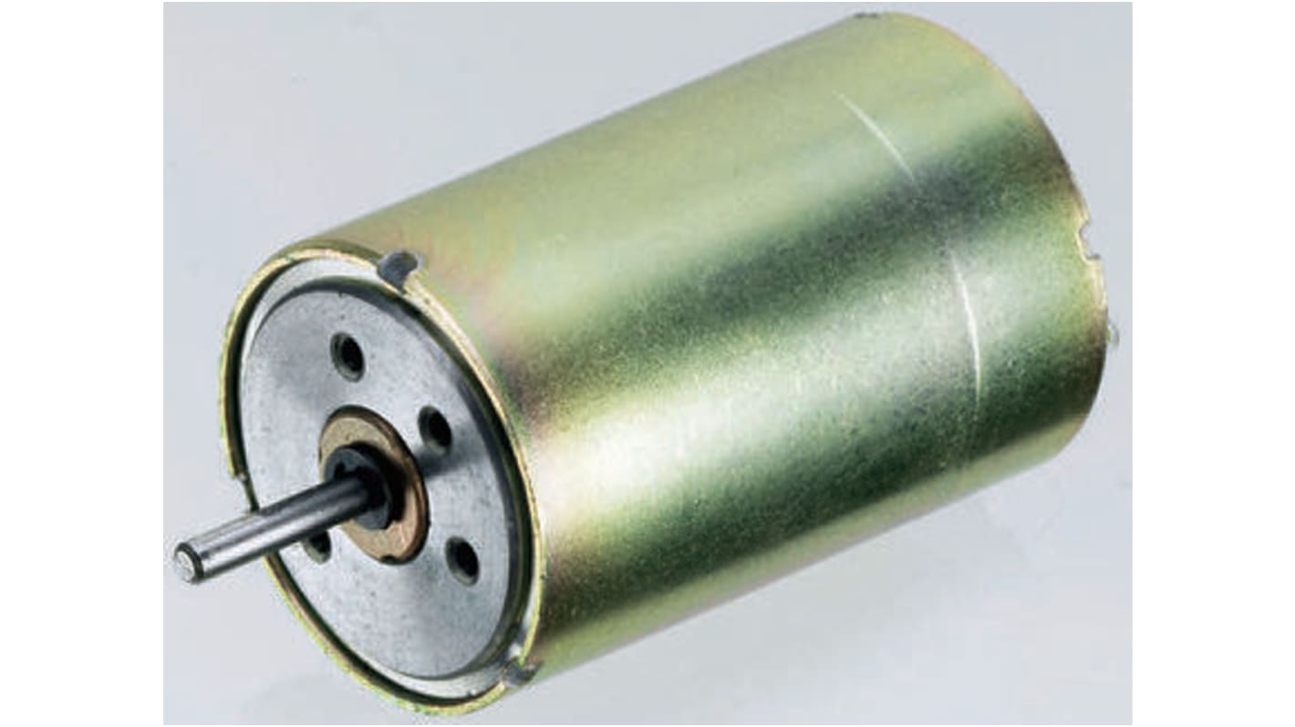 RS PRO DC Motor, 1.38 W, 6 V dc, 12 V dc, 4500 mNm, 4500 rpm, 2mm Shaft ...