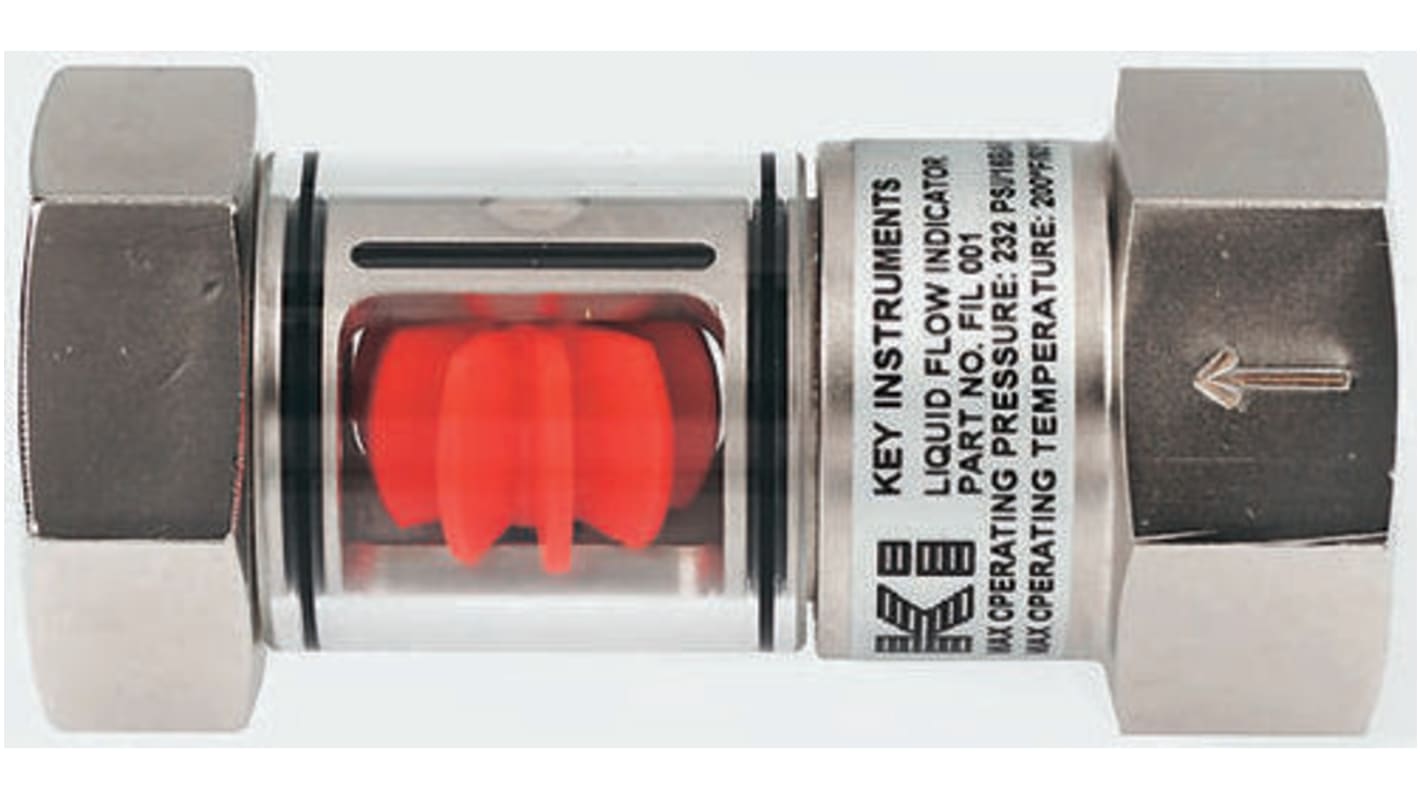 FIL001 | Key Instruments Flow Indicator Flow Indicator for Liquid, 4 L ...