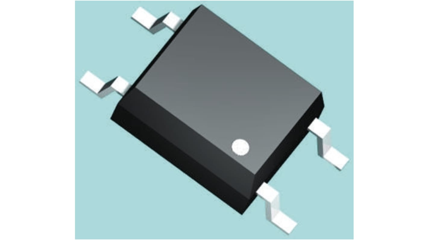 Vishay, VOM617A-3X001T DC Input Phototransistor Output Optocoupler, Surface Mount, 4-Pin SOP | RS