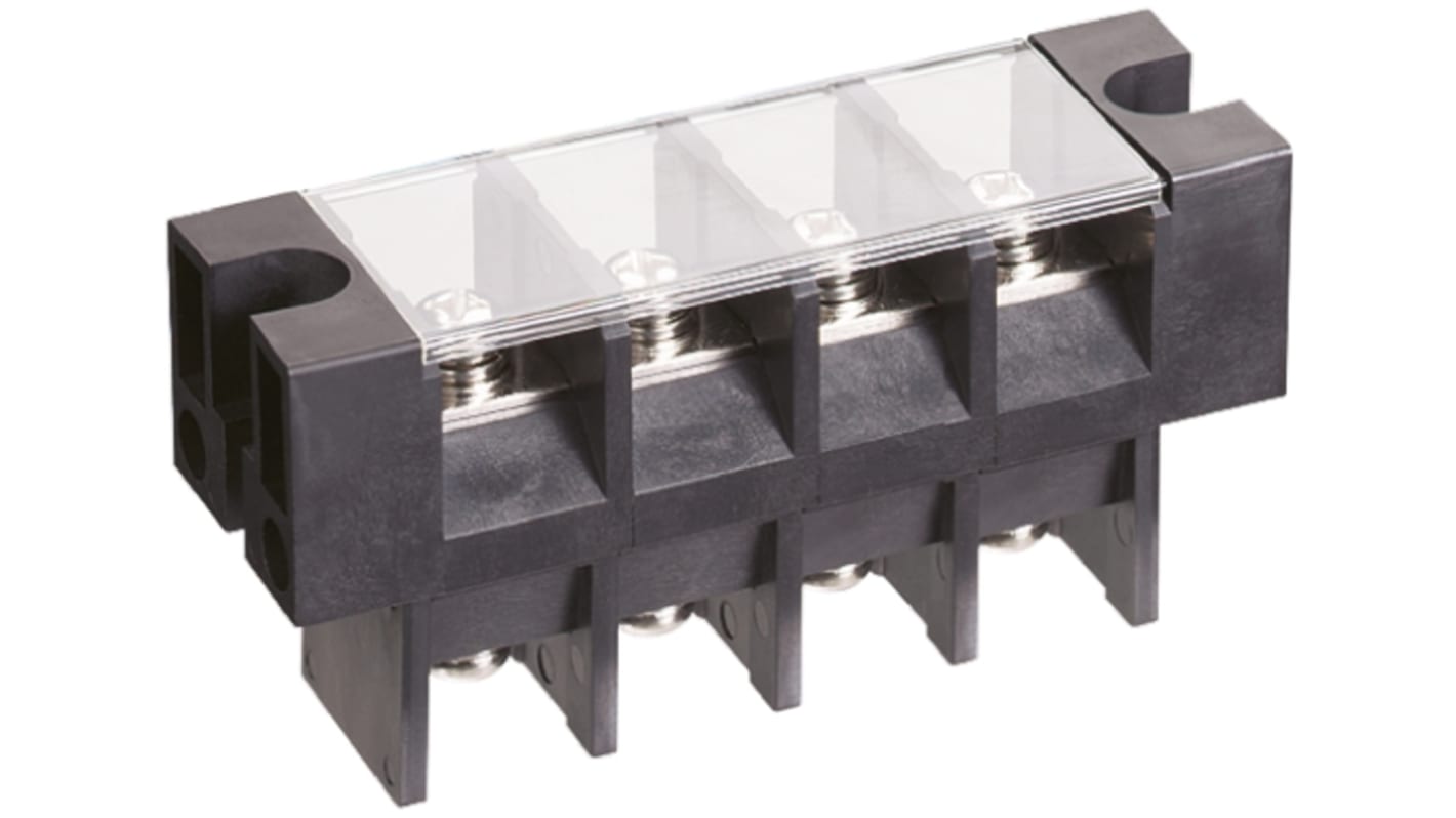 OTB-388-4P | Osada Barrier Strip, 21mm Pitch, 100A, 600 V, Screw Down ...