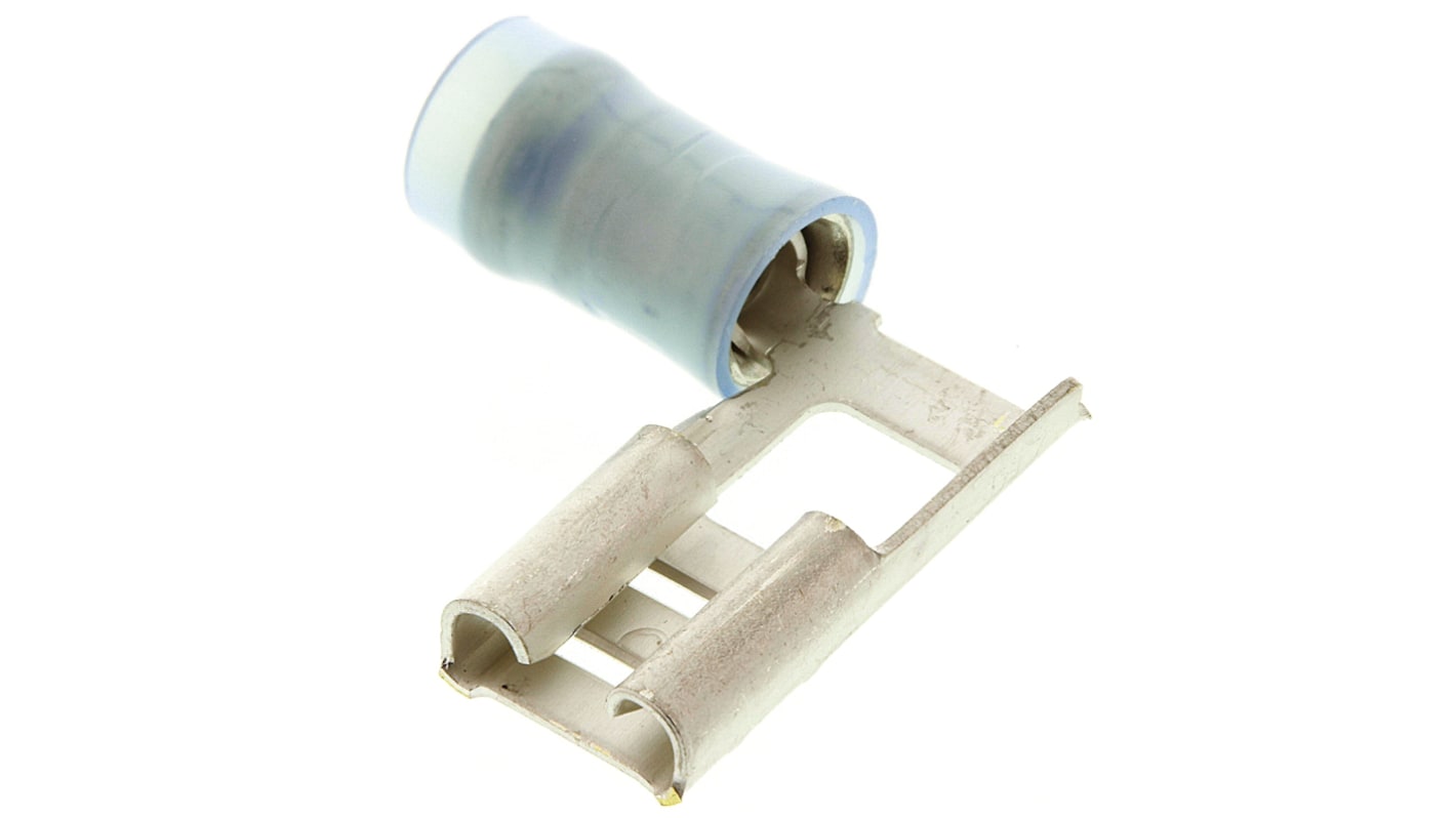 156666-1 | TE Connectivity PIDG FASTON .250 Blue Insulated Female Spade ...