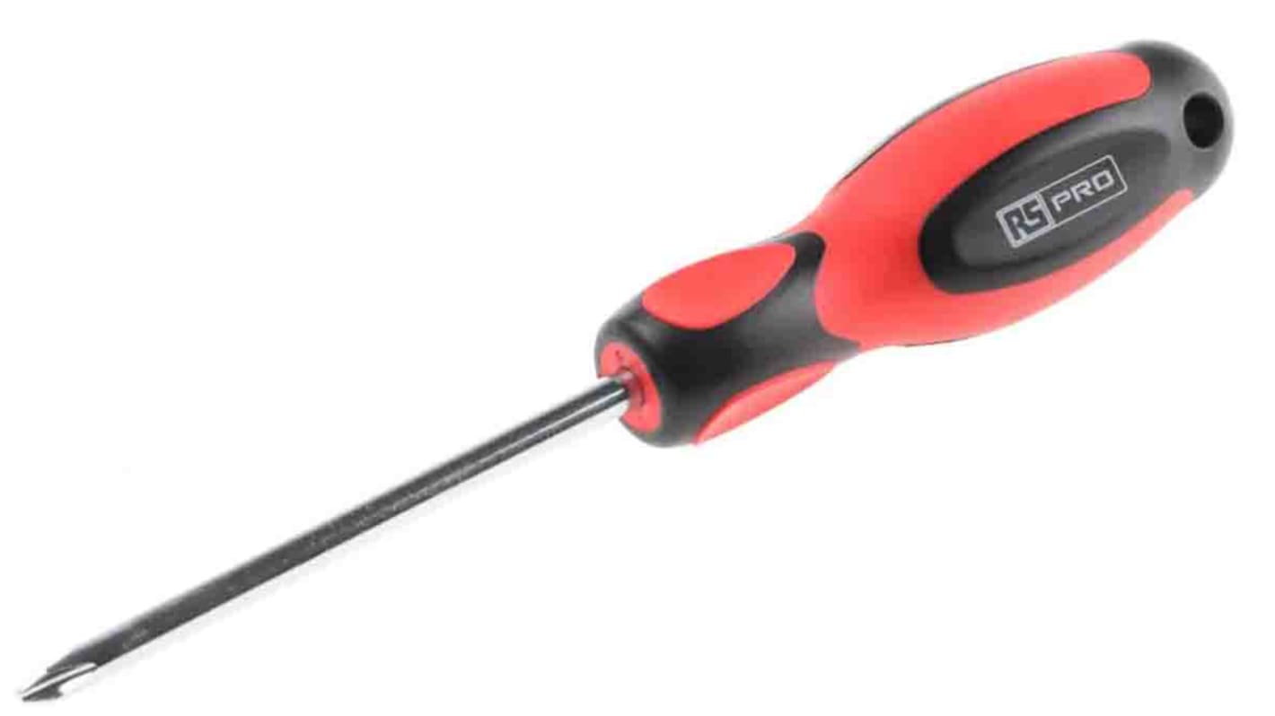 RS PRO Phillips Screwdriver, PH2 Tip, 100 mm Blade, 202 mm Overall | RS