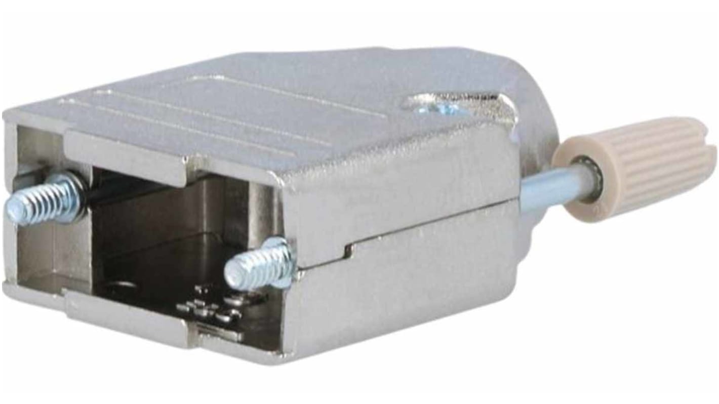 D45ZK37-BK-K | MH Connectors MHD45ZK-BK Series Zinc Angled D Sub ...