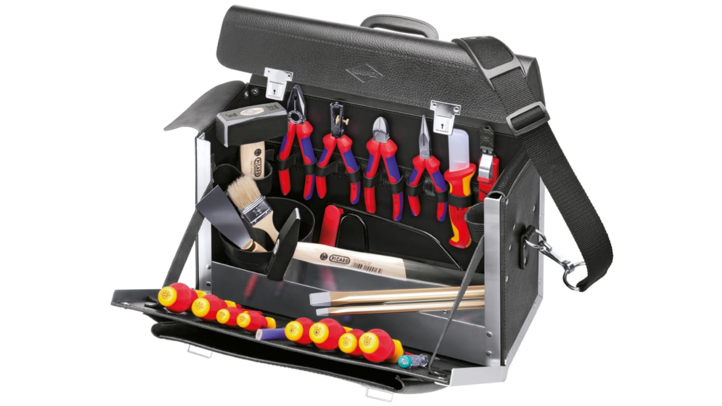 00 21 02 SL | Knipex 24 Piece Electricians Tool Kit, VDE Approved | RS