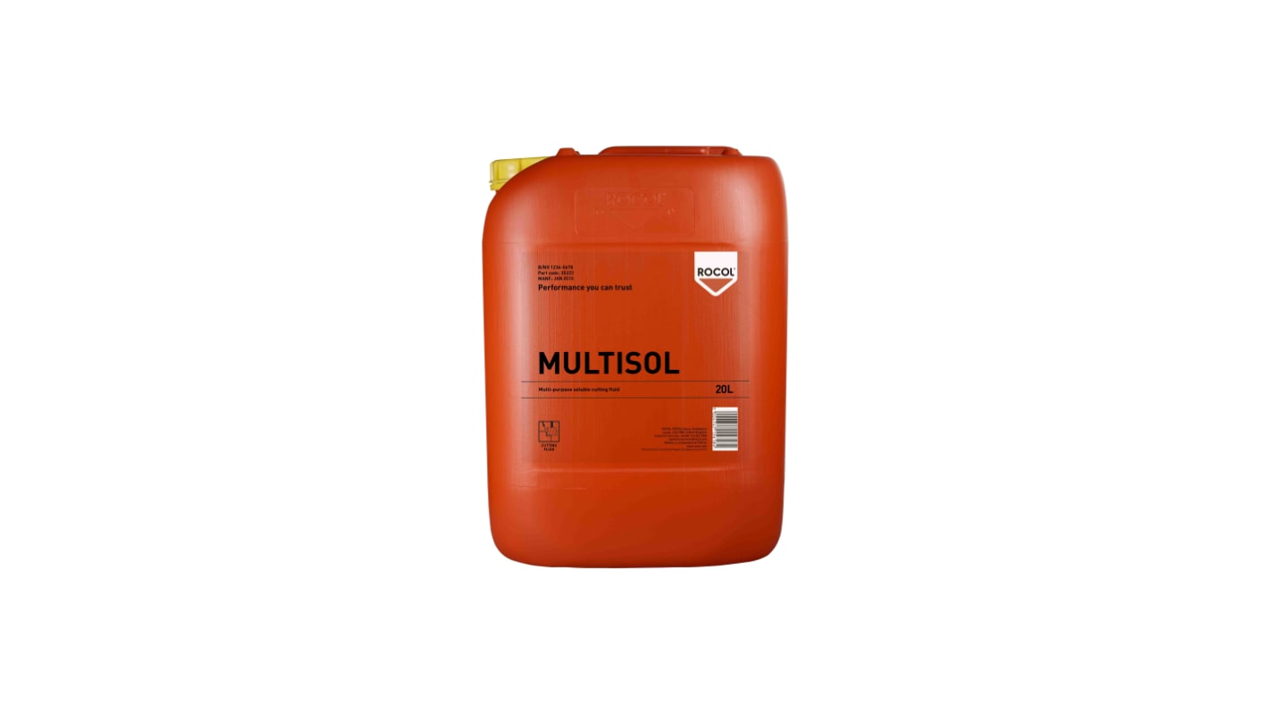 35223 | Rocol Multisol Cutting Fluid 20 L Bottle | RS