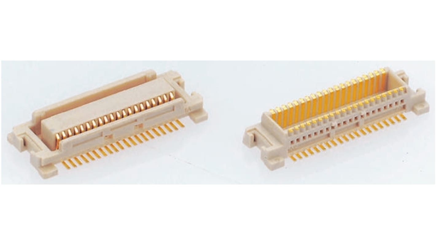 53748-0304 | Molex SlimStack Series Straight Surface Mount PCB Header ...