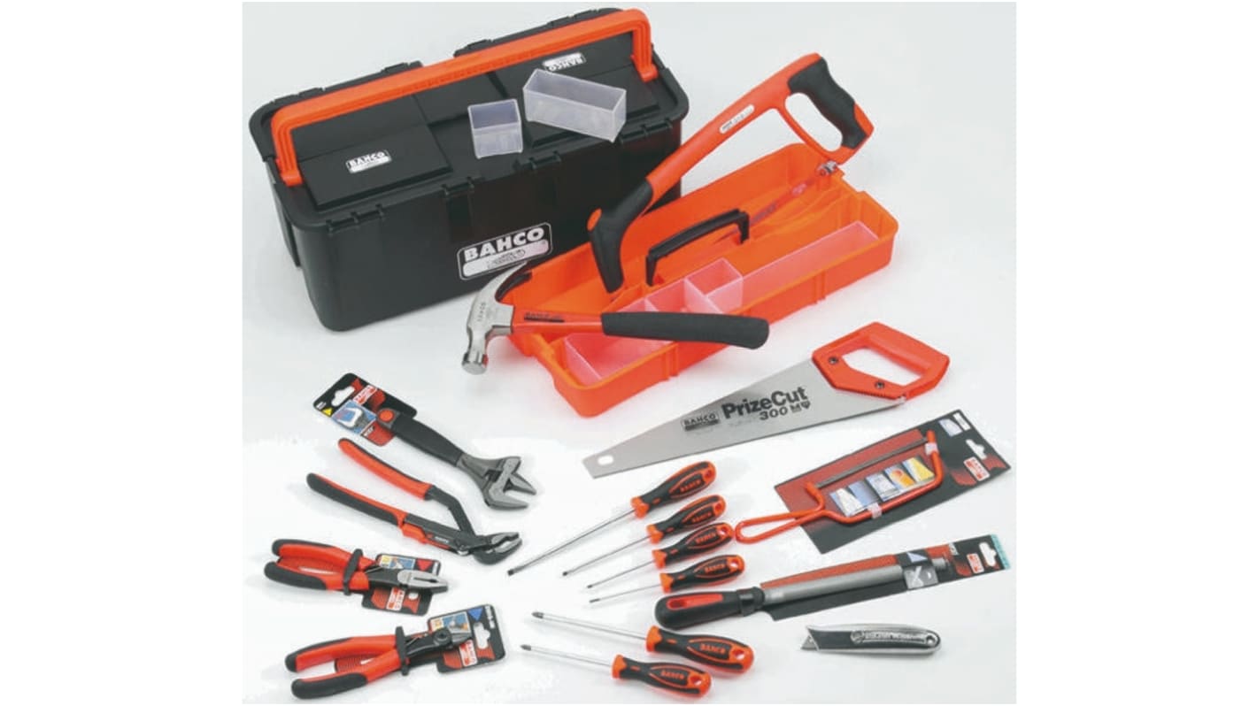 4740 | Bahco 16 Piece Engineers Tool Kit with Box | RS