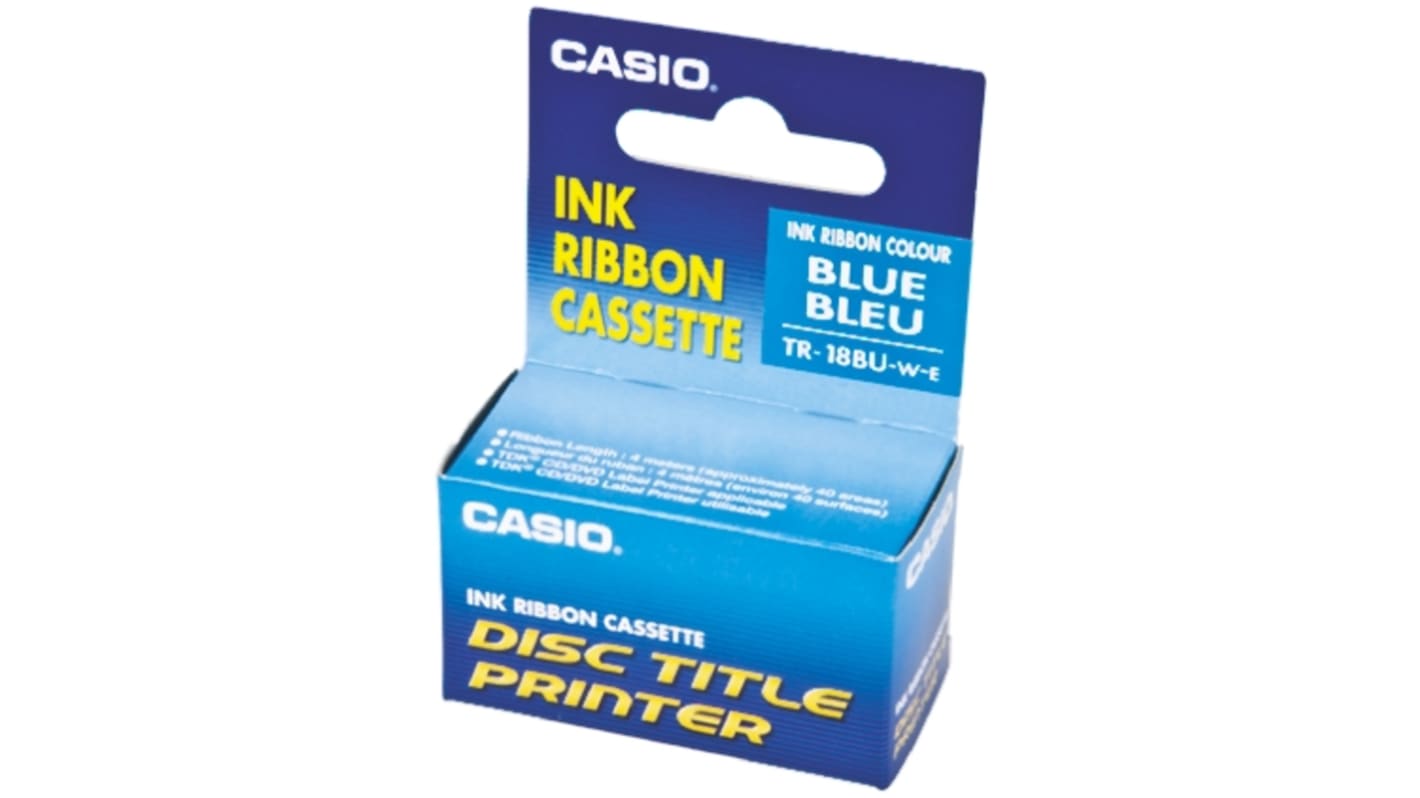 TR-18BU-W-EJ | Ruban encreur Casio pour CW-75 | RS