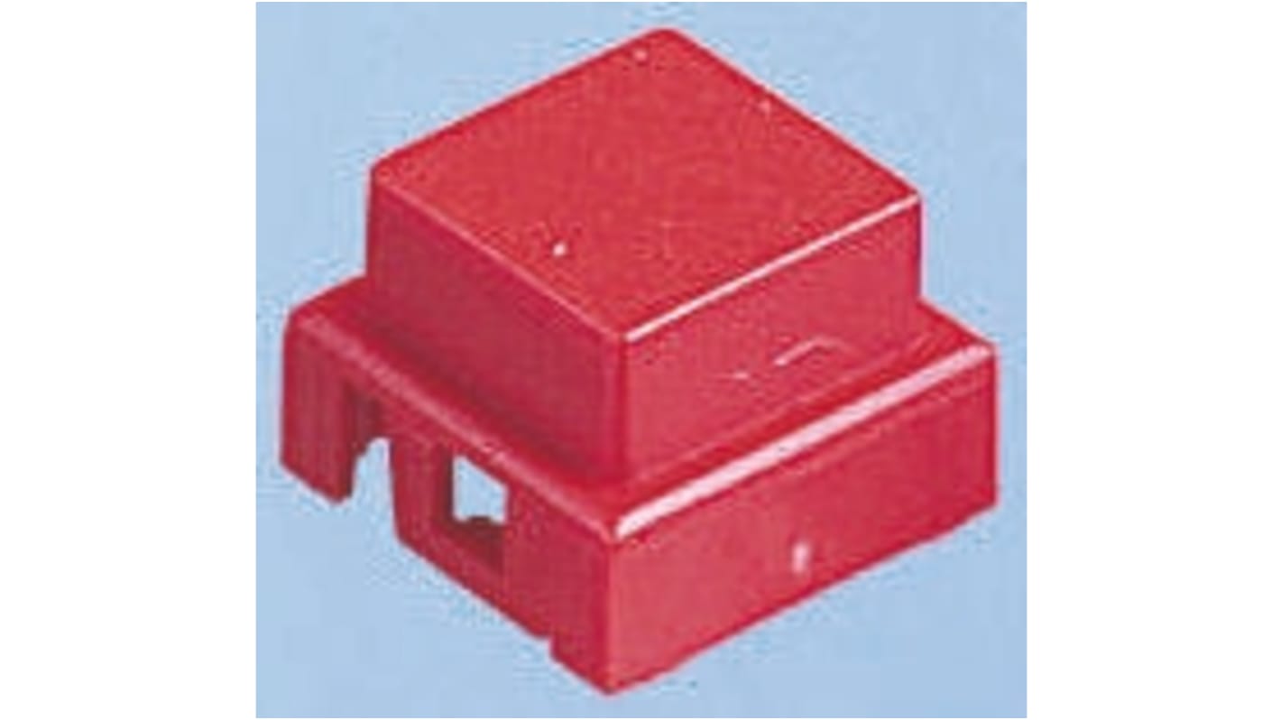 C & K Red Tactile Switch Cap for KSA Series, KSL Series, BTN K01 40 | RS