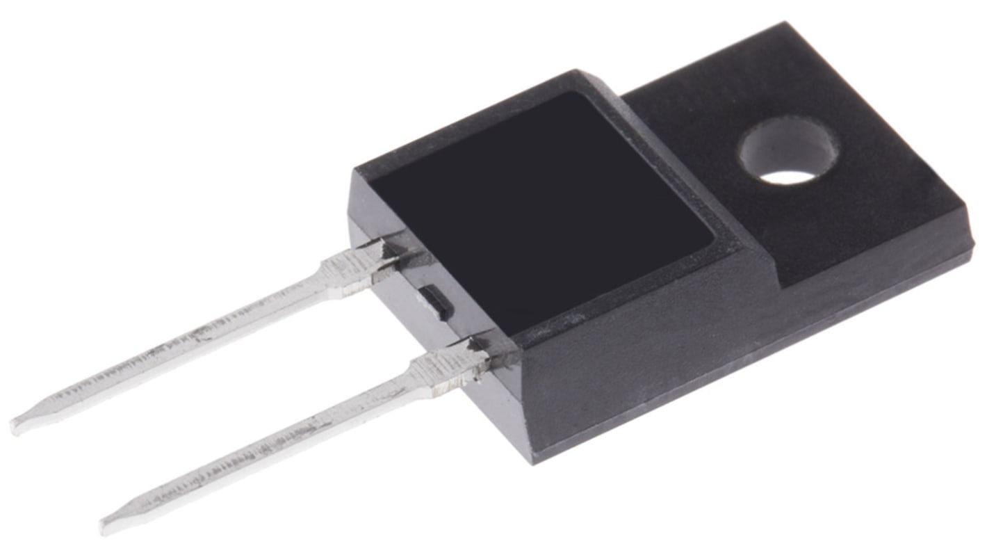 STMicroelectronics 600V 5A, Rectifier Diode, 2-Pin TO-220FPAC ...