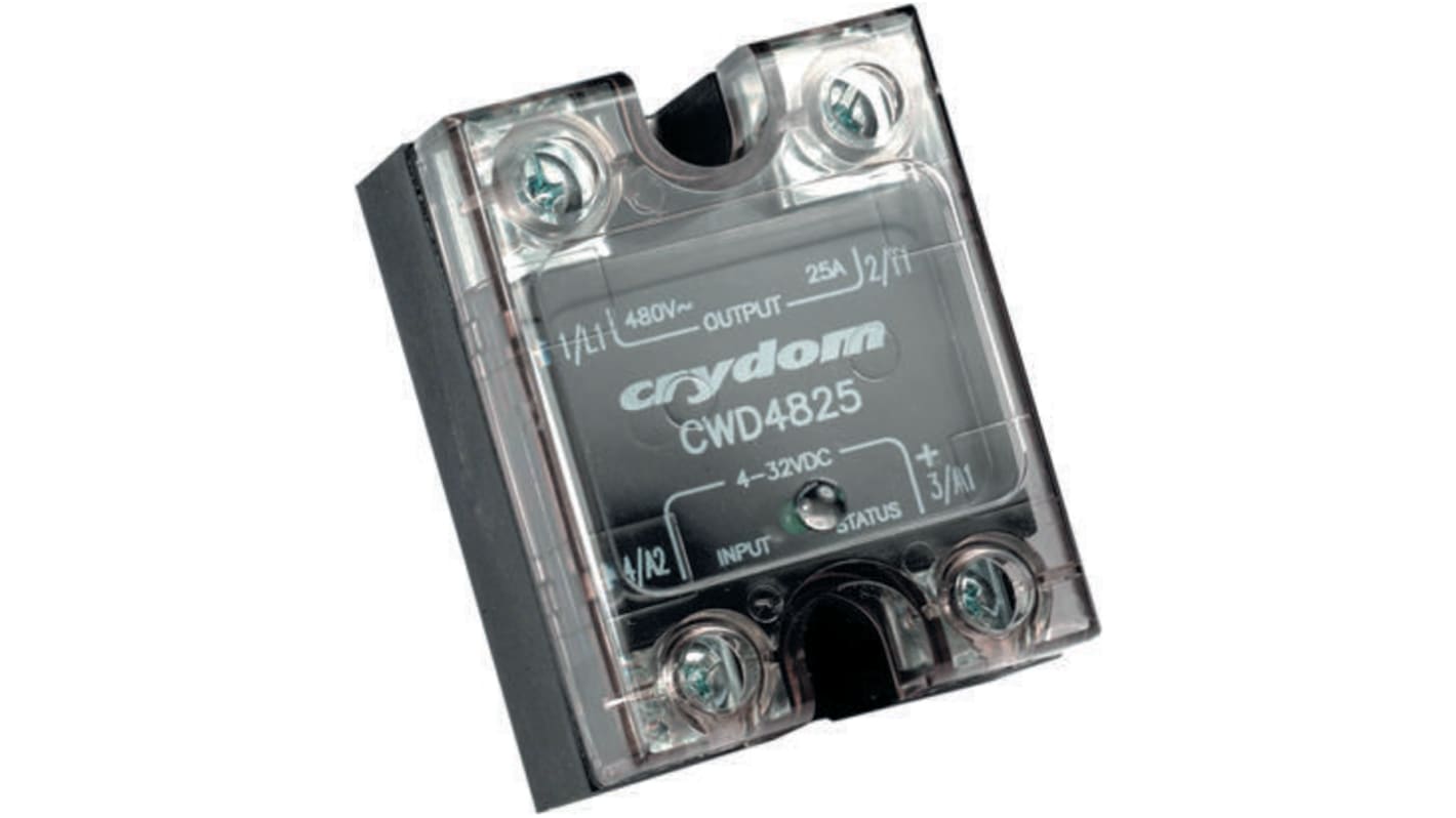 CWD2425-10 | Sensata / Crydom Solid State Relay, 25 A rms Load, Panel ...