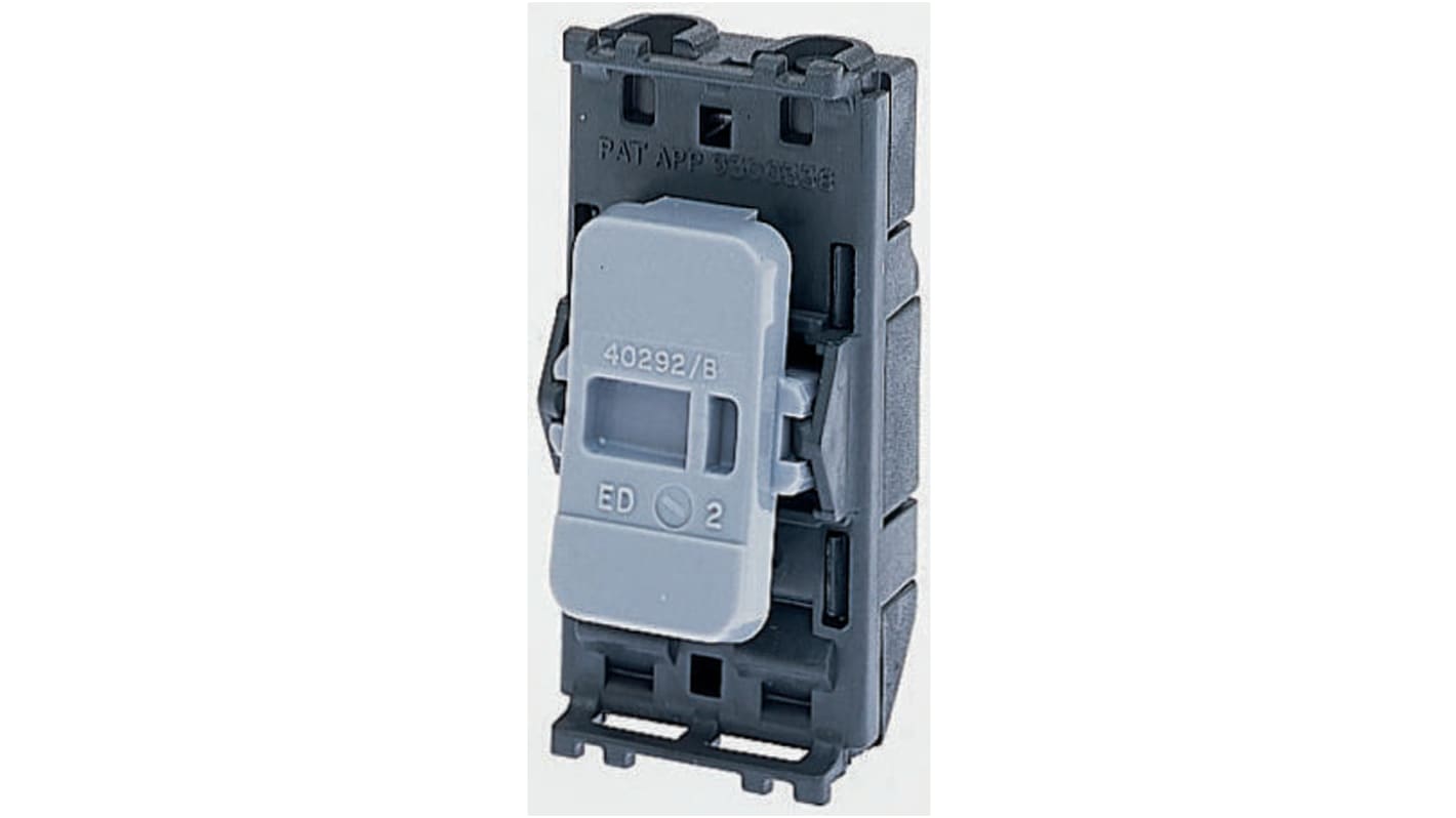 56892 BLK | MK Electric 2 Way Black Switch Insert Module 20A, Grid Plus ...