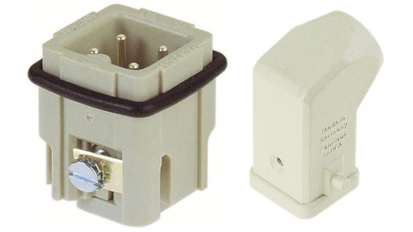 09200032611+19200030620 | HARTING Quick Lock Connector Set, 3 Way, 10A ...