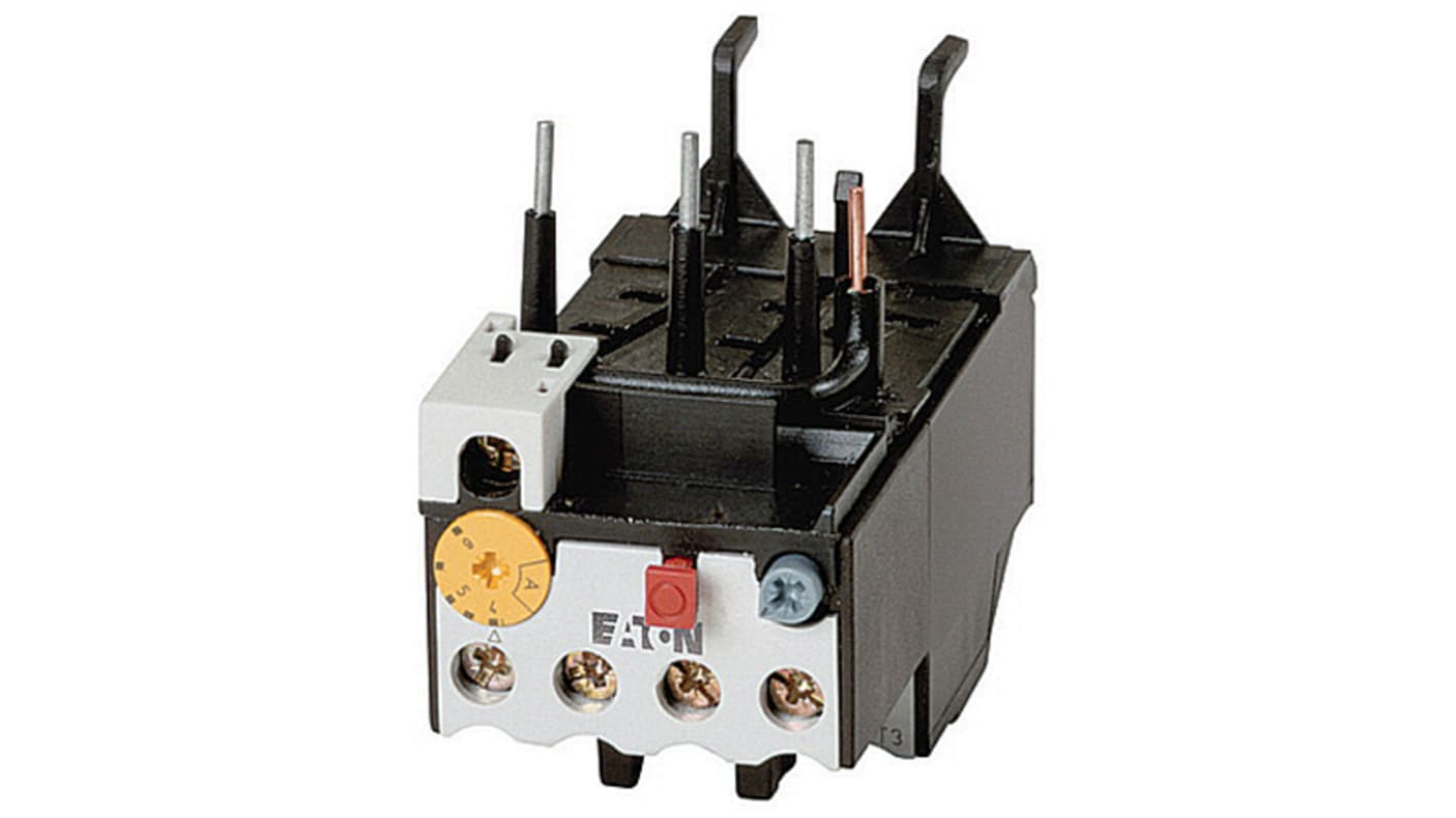 278449 ZB32-4 | Eaton Overload Relay 1NO + 1NC, 2.4 → 4 A F.L.C, 4 A ...