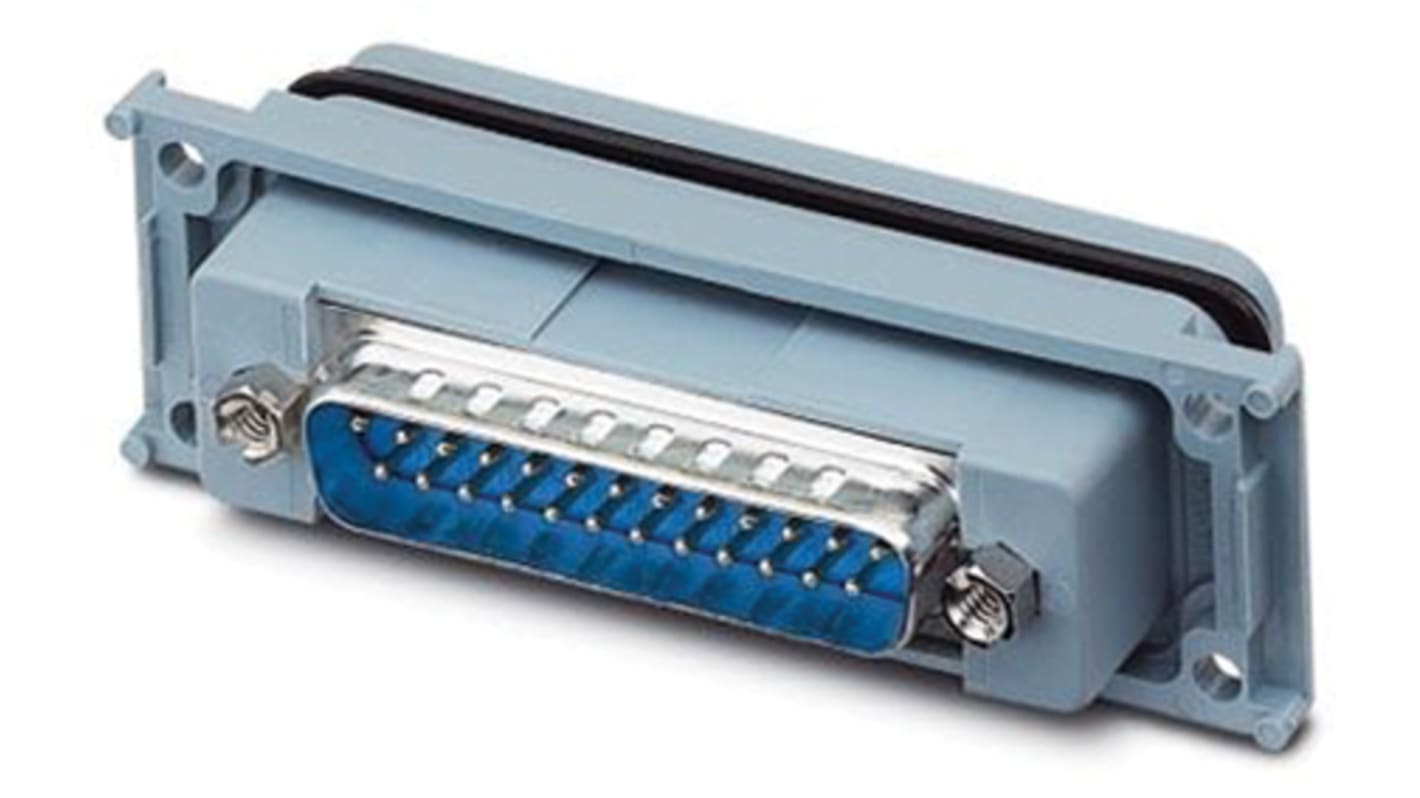 1689747 | Phoenix Contact D Sub Adapter Male 25 Way D-Sub to Male 25 ...