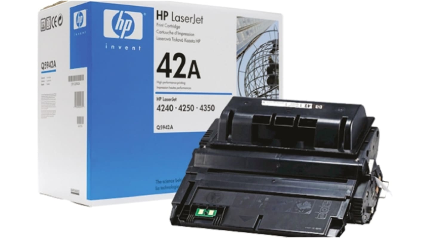 Hewlett Packard Q5942A Black Toner Cartridge, HP Compatible | RS