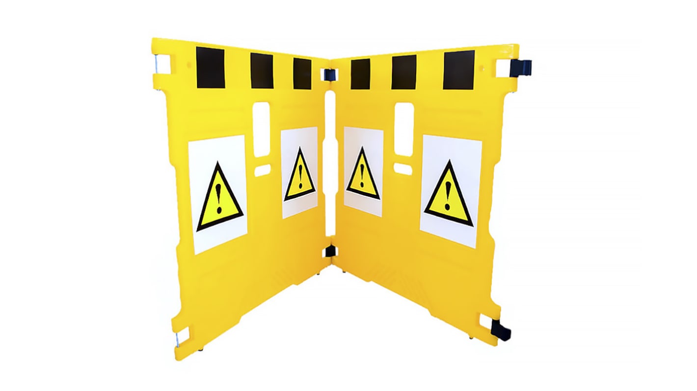 2R11 | Addgards Yellow PE Folding Barrier | RS
