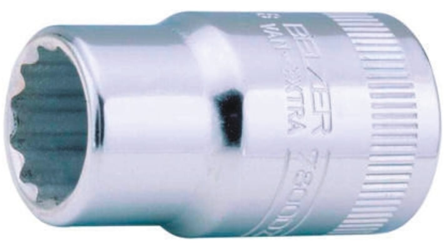 7800DM-25 | Bahco 1/2 in Drive 25mm Standard Socket, 12 point, 42 mm ...