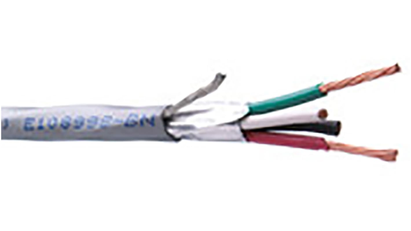 4302FE.00100 | Belden Control Cable, 4 Cores, 0.82 mm², Screened, 100m ...