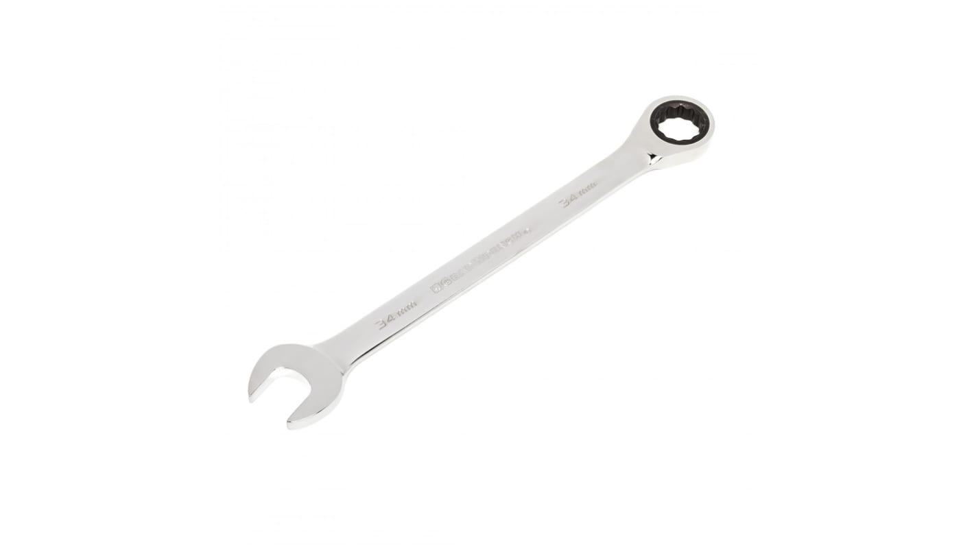9134D | GearWrench Combination Ratchet Spanner, 34mm, Metric, Double ...