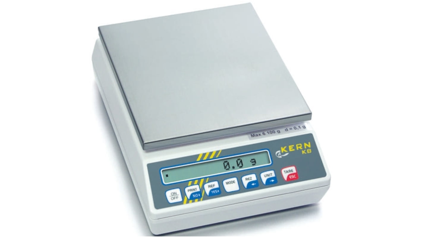 Balance Kern KB 1200-2N, max. 1.21kg, résolution 0,01 g, Etalonné RS | RS