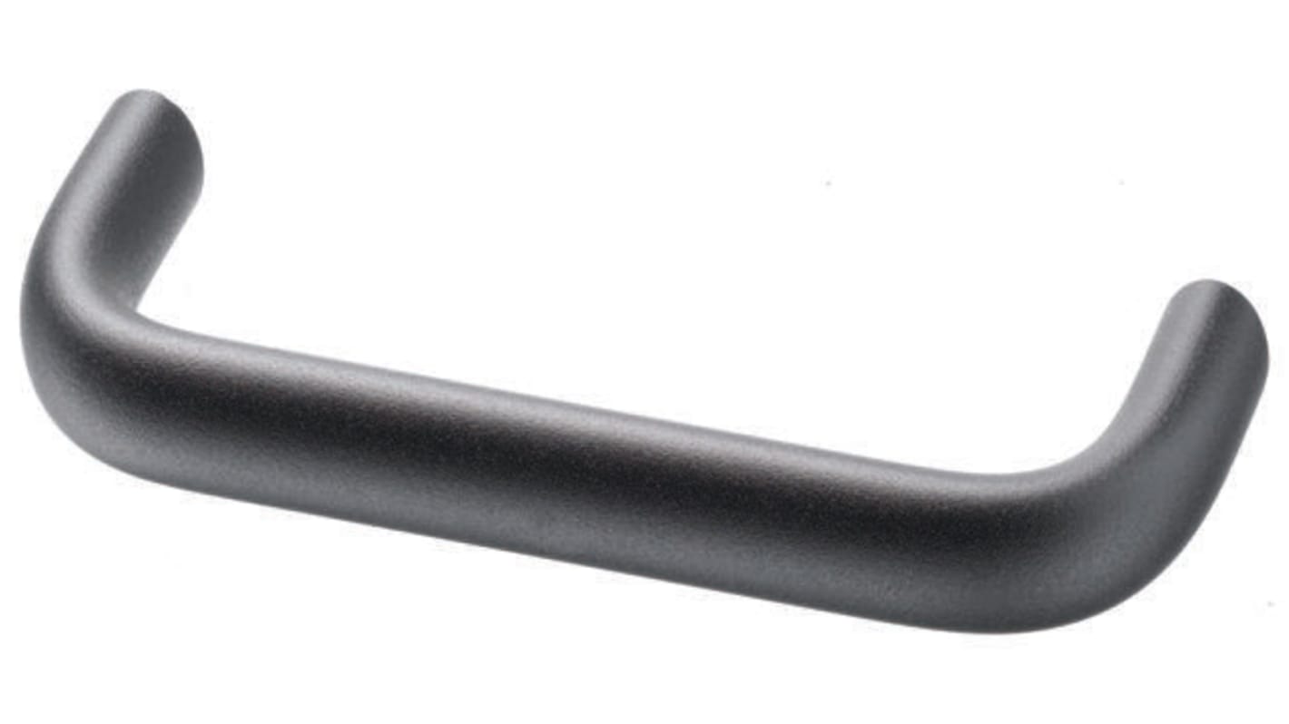 Black Aluminium Handle 57 mm Height, 26mm Width | RS