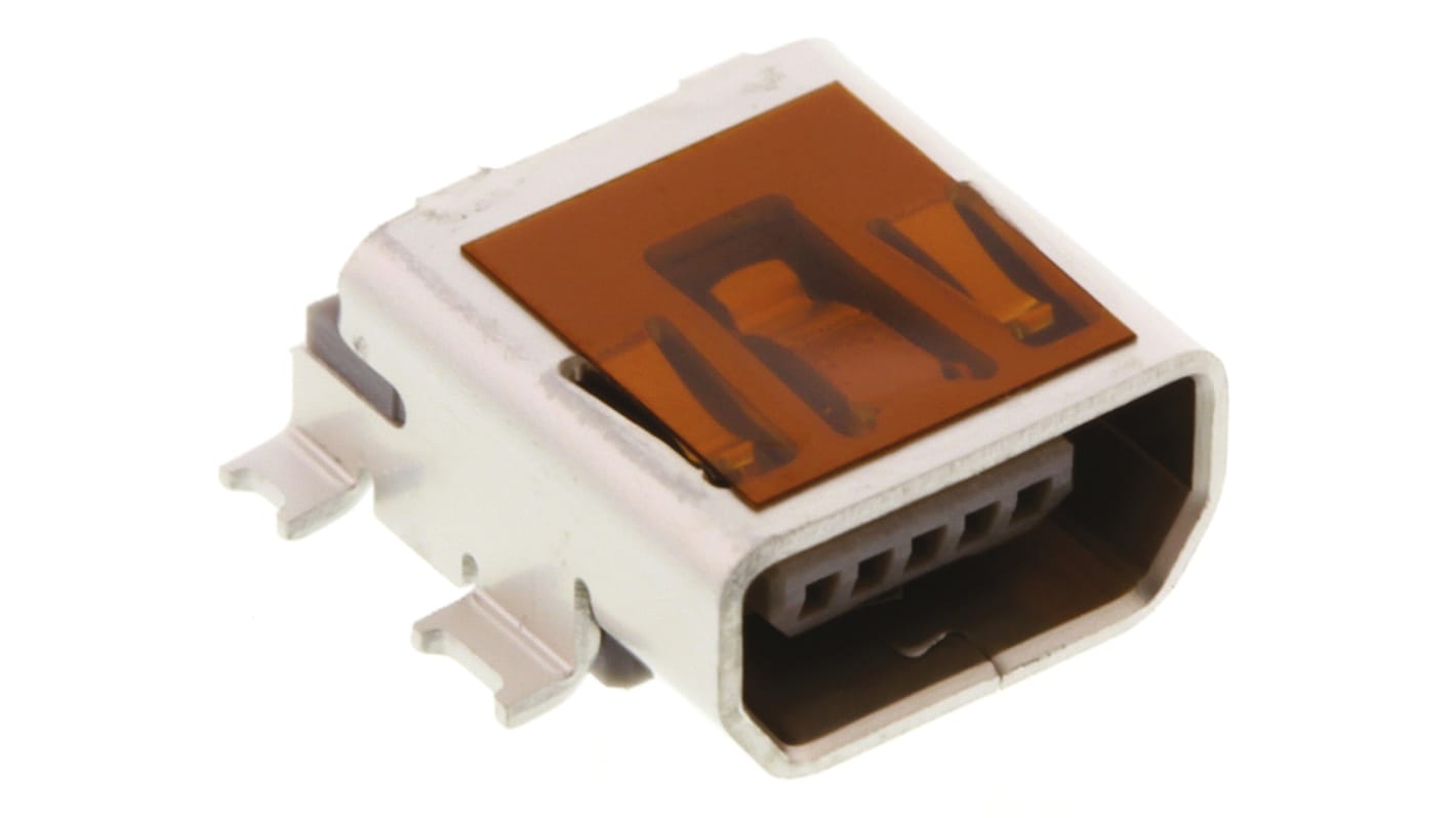 56579-0576 | Molex Right Angle, SMT, Socket Type Mini AB Type 2.0 USB ...