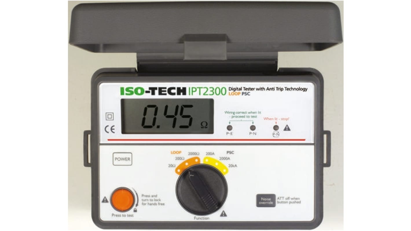 ISO-TECH IEK3100 Electrical Tester, RS Calibration | RS