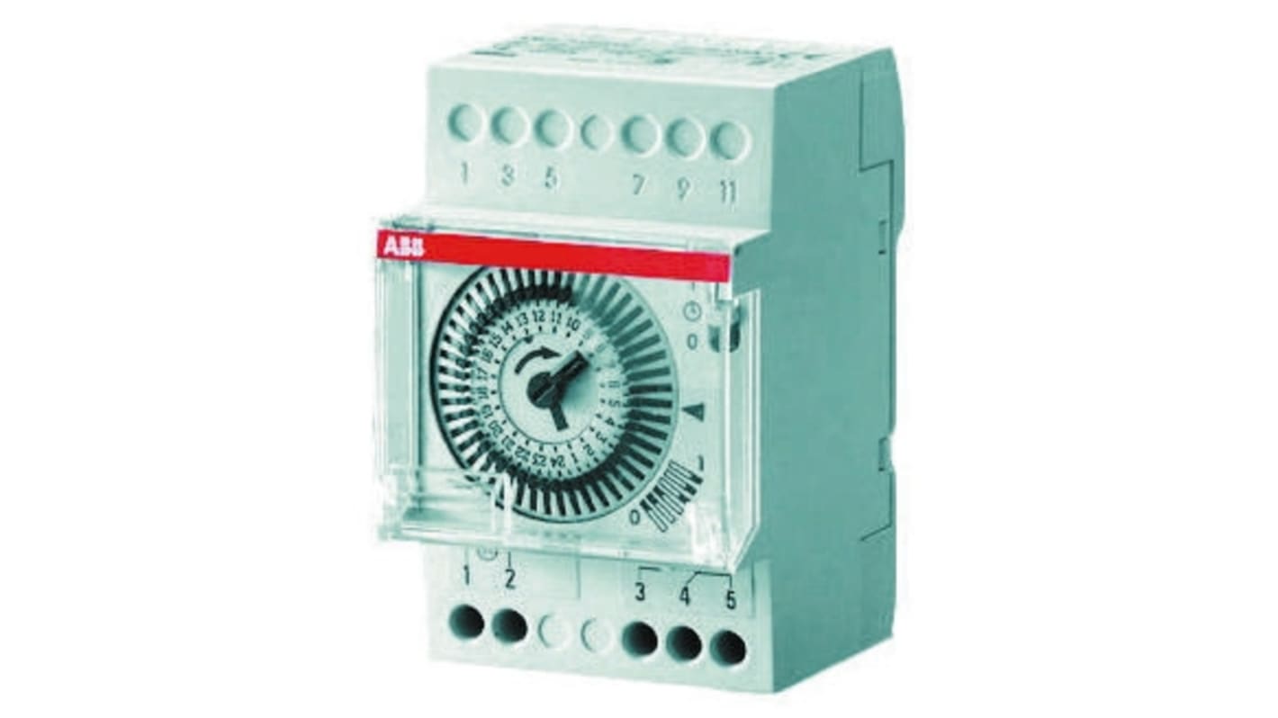 ATS1 | 1 Channel Analogue DIN Rail Time Switch Measures Minutes, 230 V ...
