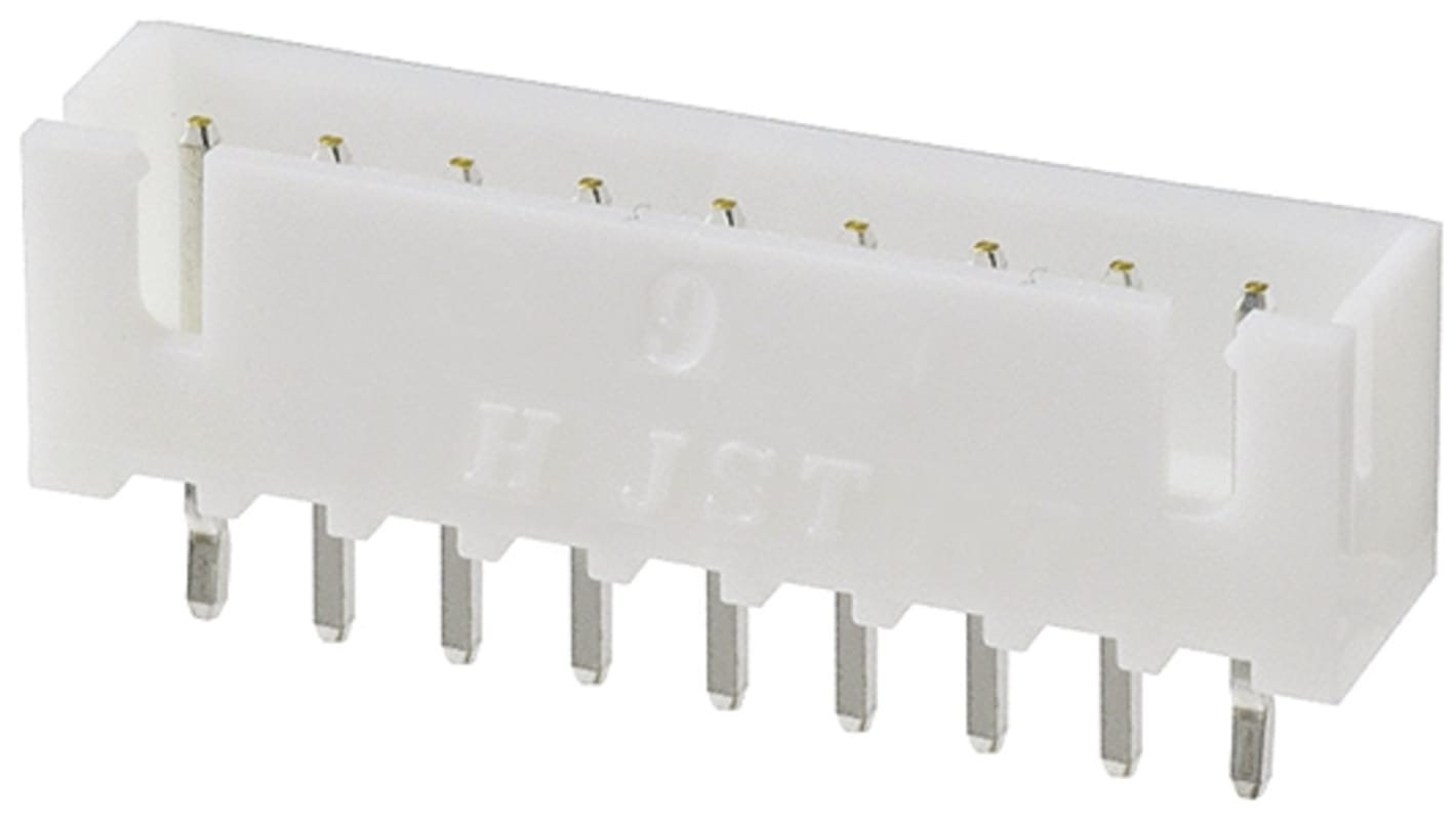 JST 基板接続用ピンヘッダ 9極 2.5mm 1列 B9B-XH-A(LF)(SN) | RS
