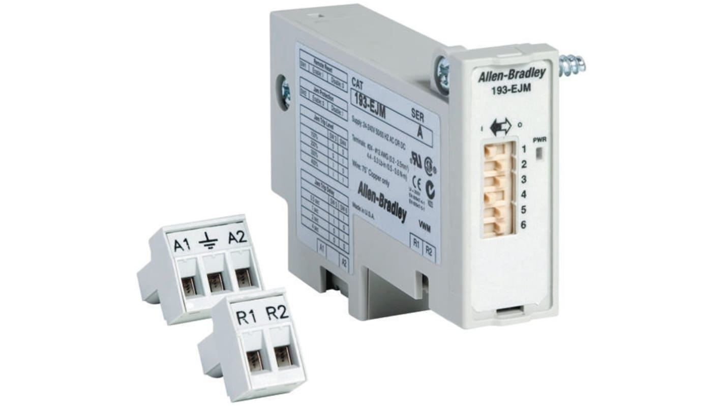 193-EJM | Módulo de protección Allen Bradley, para uso con Serie 193-E1 ...