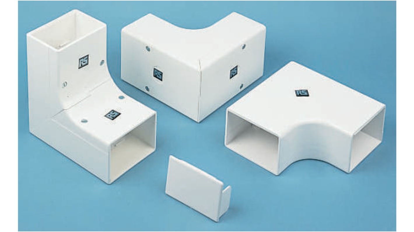 TSE50 | Schneider Electric uPVC Cable Trunking Accessory, 50 x 50mm ...