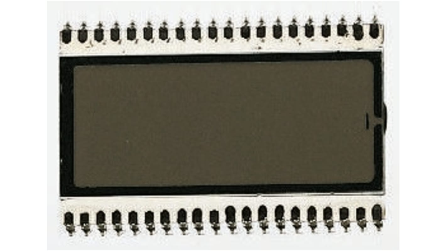 Varitronix VI-302 DP RC 7-Segment LCD Display, Black on Grey, 1 Row by ...