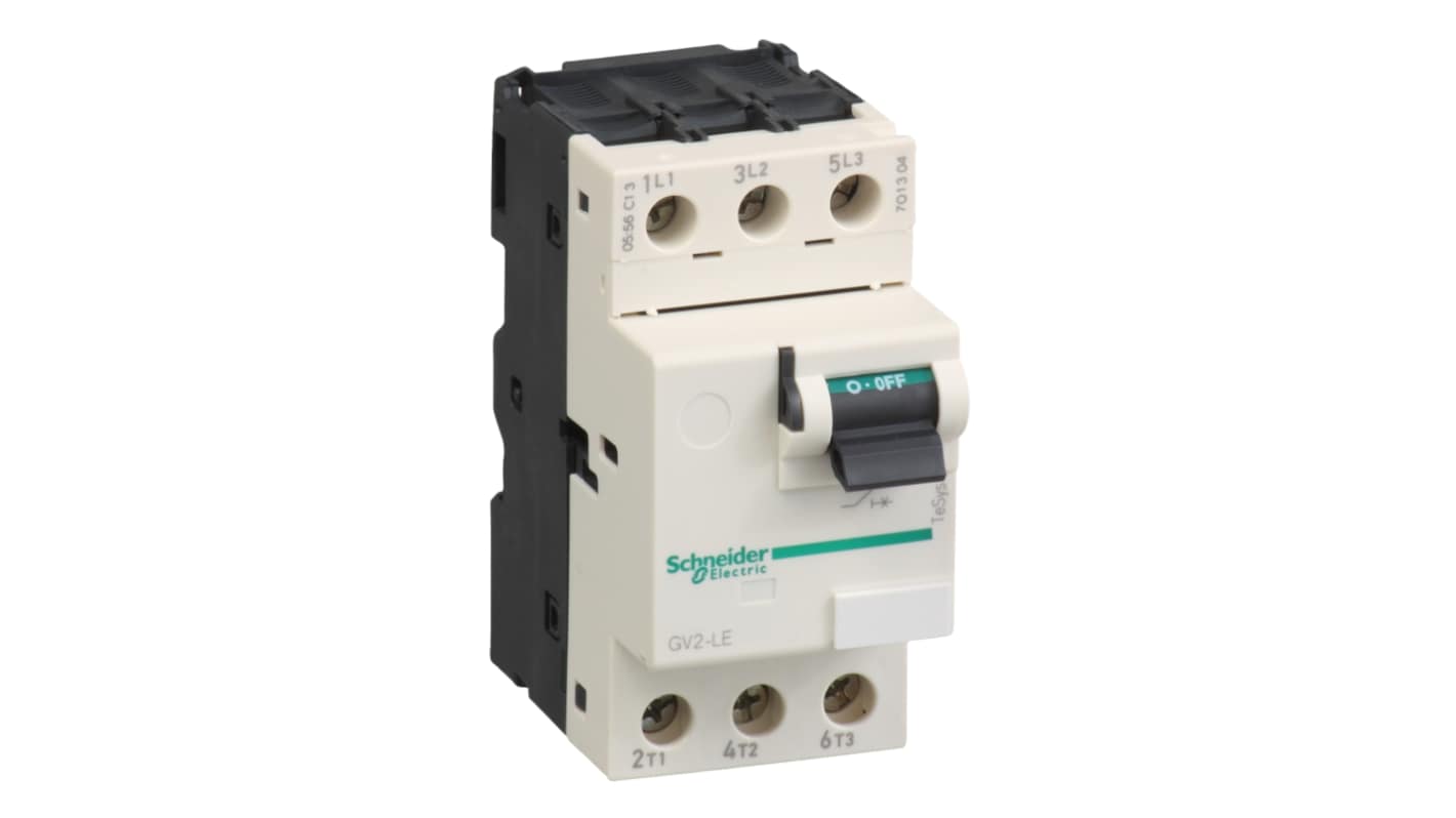 GV2LE22 | Schneider Electric 25 A TeSys Motor Protection Circuit ...