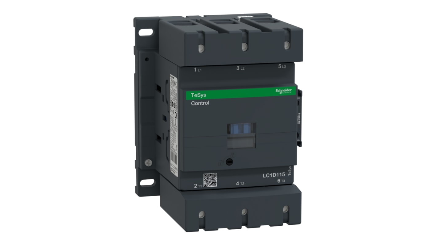 LC1D115BD | Schneider Electric TeSys D LC1D Series Contactor, 24 V dc ...