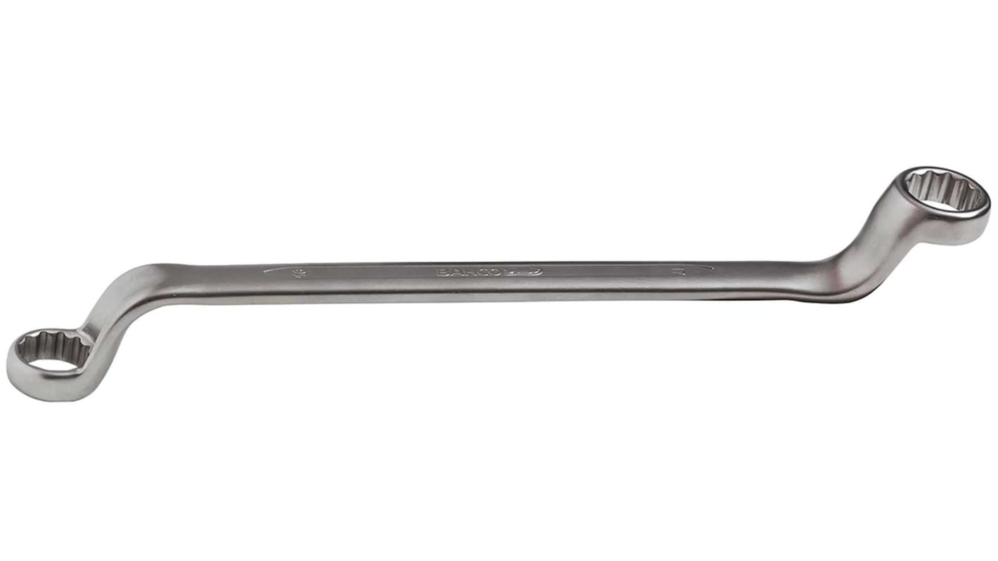 2M-12-13 | Bahco Offset Ring Spanner, 12mm, Metric, Double Ended, 210 ...