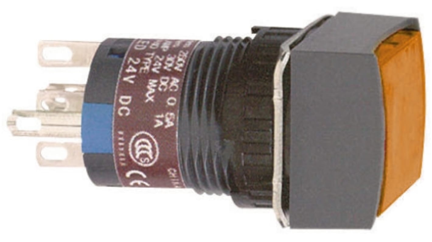 XB6ECW8B2P | Schneider Electric Harmony XB6 Series Illuminated Push ...