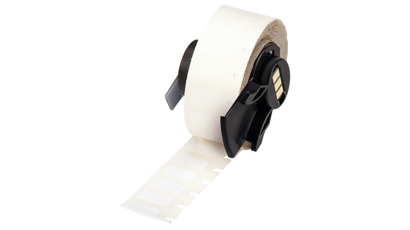 PTL-6-423 | Brady B-423 Polyester White Label Roll, 12.7mm Width, 6 ...
