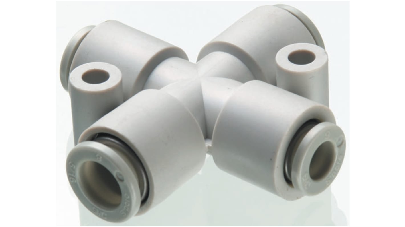 KQ2TY06-08 | SMC KQ2 Series, Tube-to-Tube Connection Style | RS