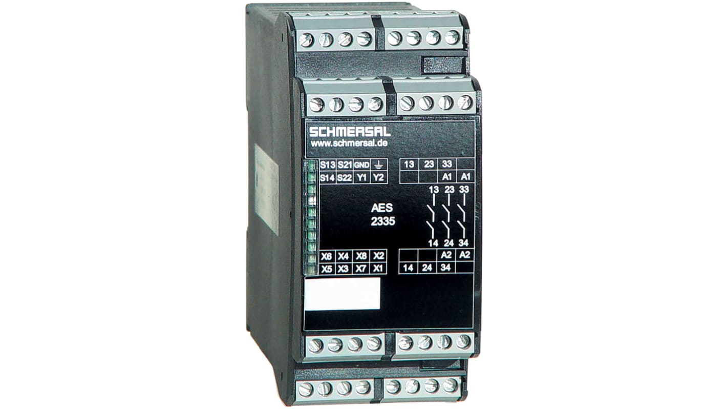 AES2335 | Schmersal Safety Switch/Interlock Safety Relay, 24 → 230V ac ...