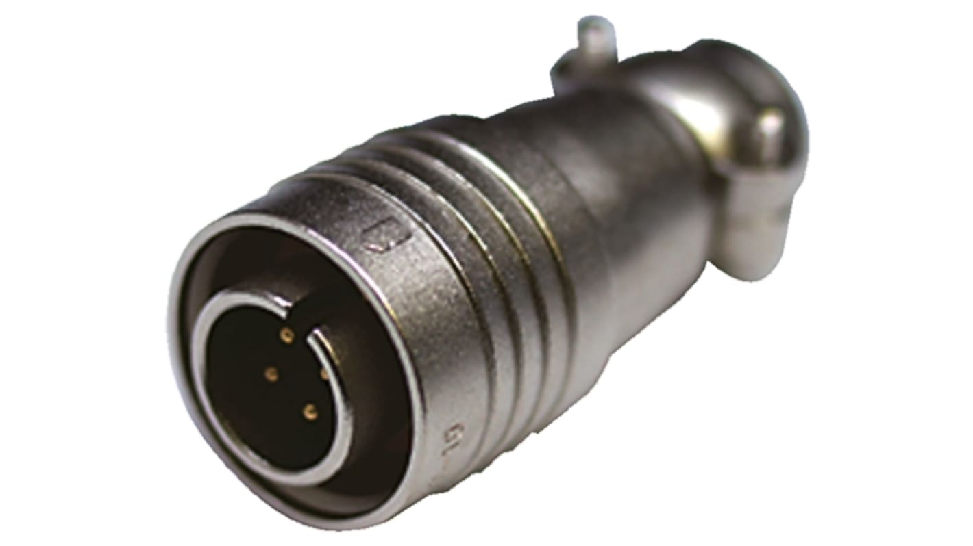 多治見無線電機 丸型コネクタ, 4極, スタンダード, ケーブルマウント, PRC03-12A10-4M10.5 | RS