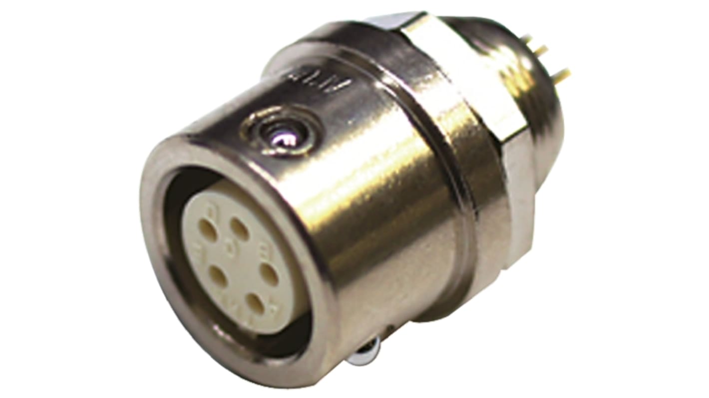 Tajimi Electronics 丸型コネクタ, 5極, ミニチュア, パネルマウント, EPRC05-R5F | RS