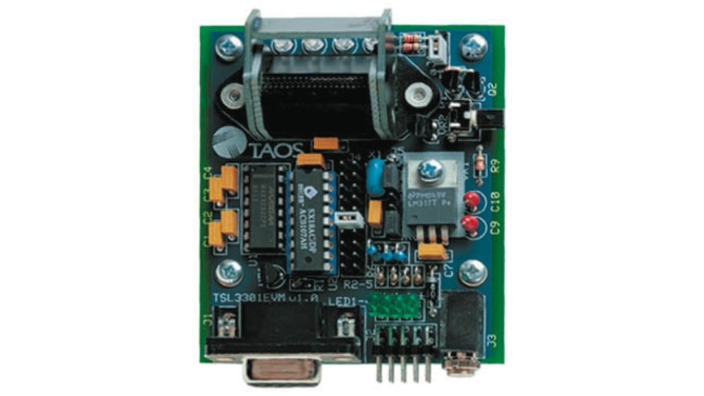 PC404A-1401R | TAOS 開発・評価ボード TSL1301、TSL1401、TSL1402、TSL1406、TSL1410、TSL201、TSL202、TSL208 | RS