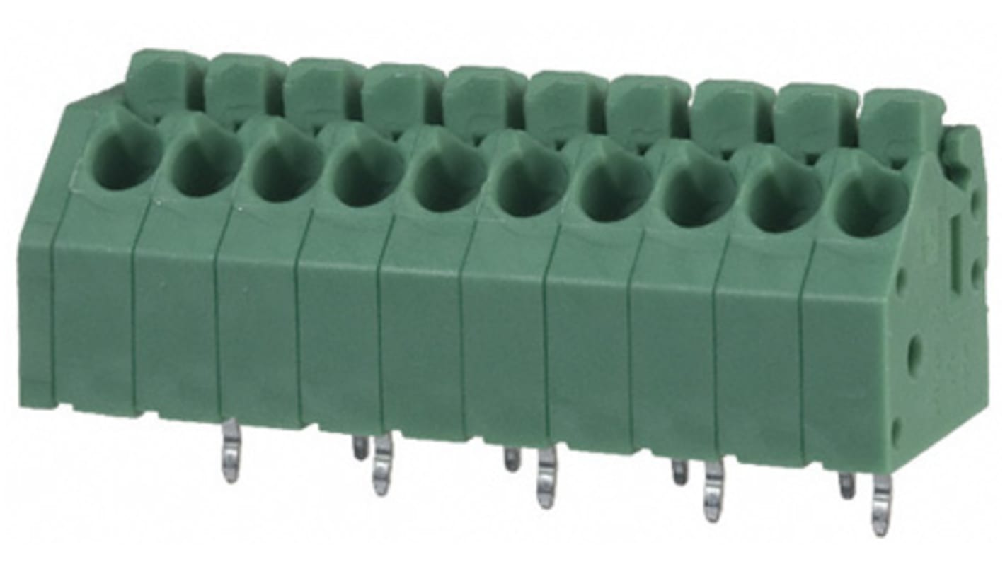 1985276 | Borne para PCB Phoenix Contact de 10 vías , paso 3.5mm, 2A ...