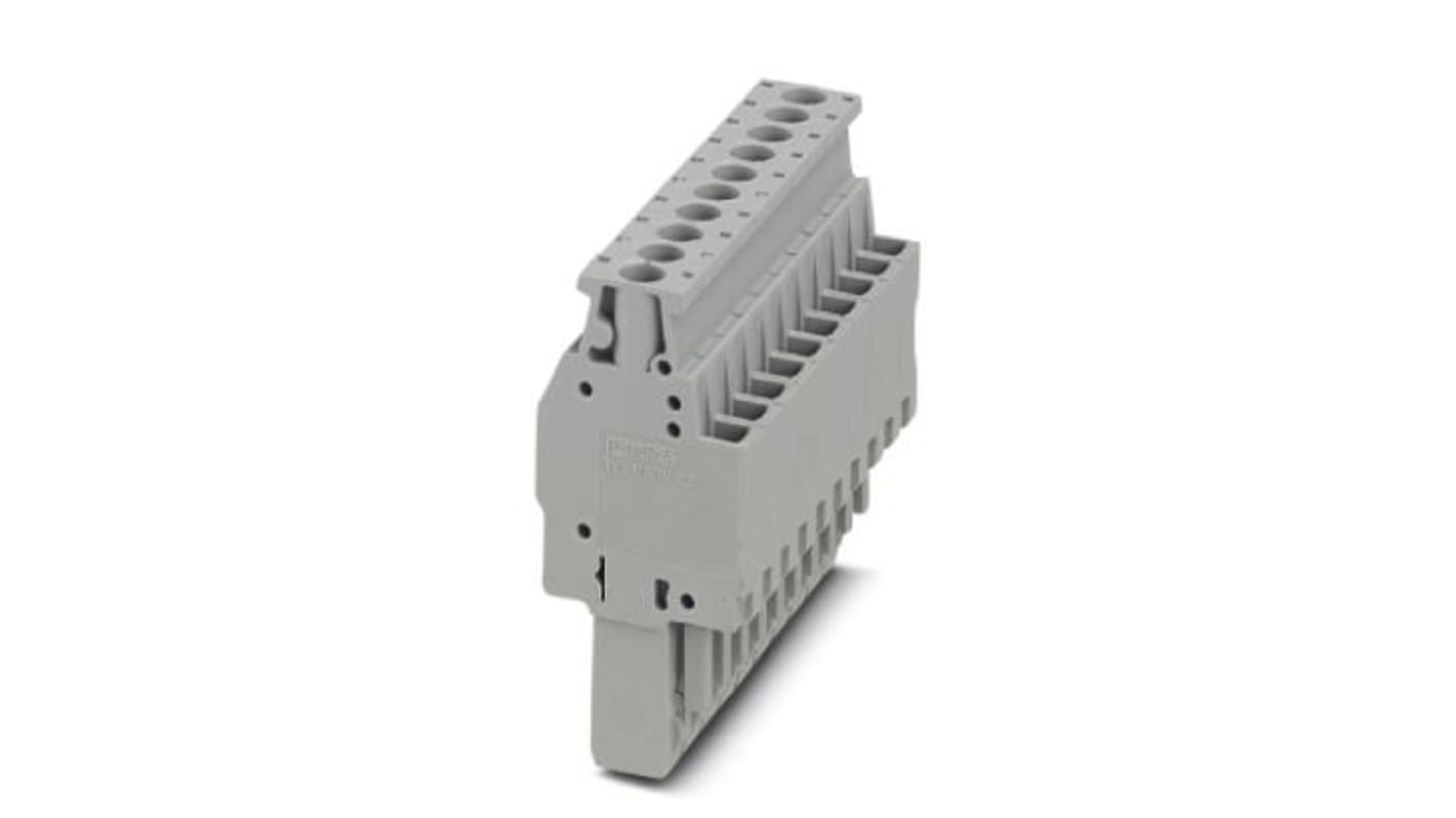 3045499 | Phoenix Contact 10 Way Pluggable Terminal Block, Plug, Screw ...
