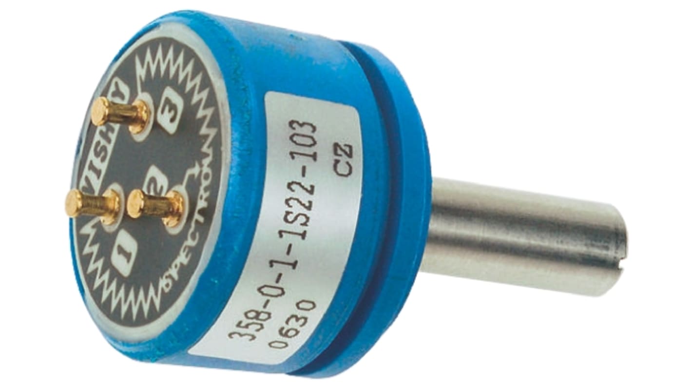 Vishay 10kΩ Linear Conductive Plastic Potentiometer Servo Mount, 358-0 ...