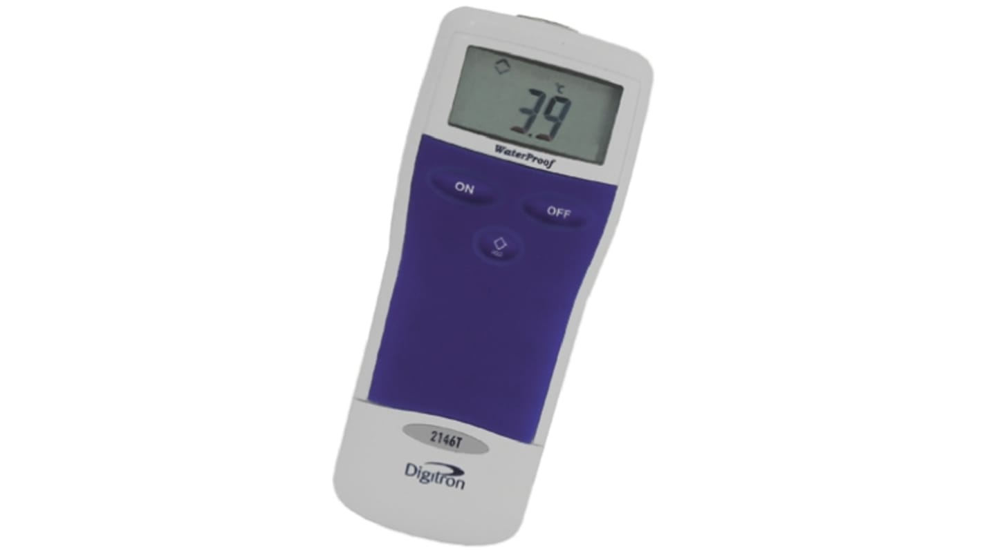 2146T7 | Digitron 2146T Handheld Digital Thermometer for Food Industry ...