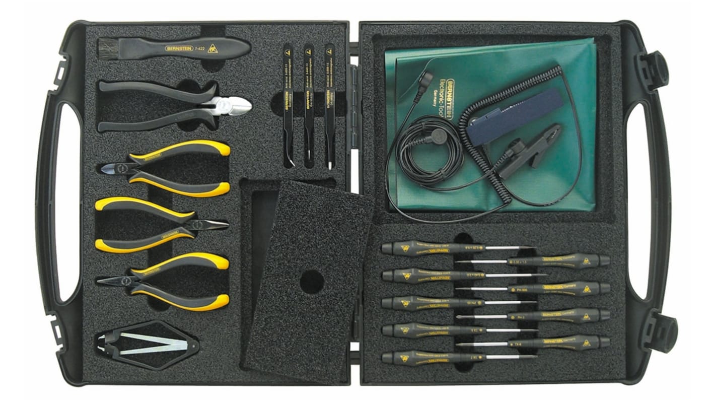 2280 | Bernstein 18 Piece ESD Tool Kit with Case | RS