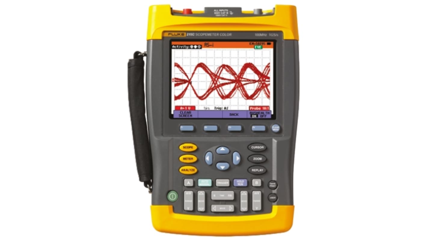 FLUKE 215C | Fluke 215C 215C Series Handheld Digital Oscilloscope, 2 ...