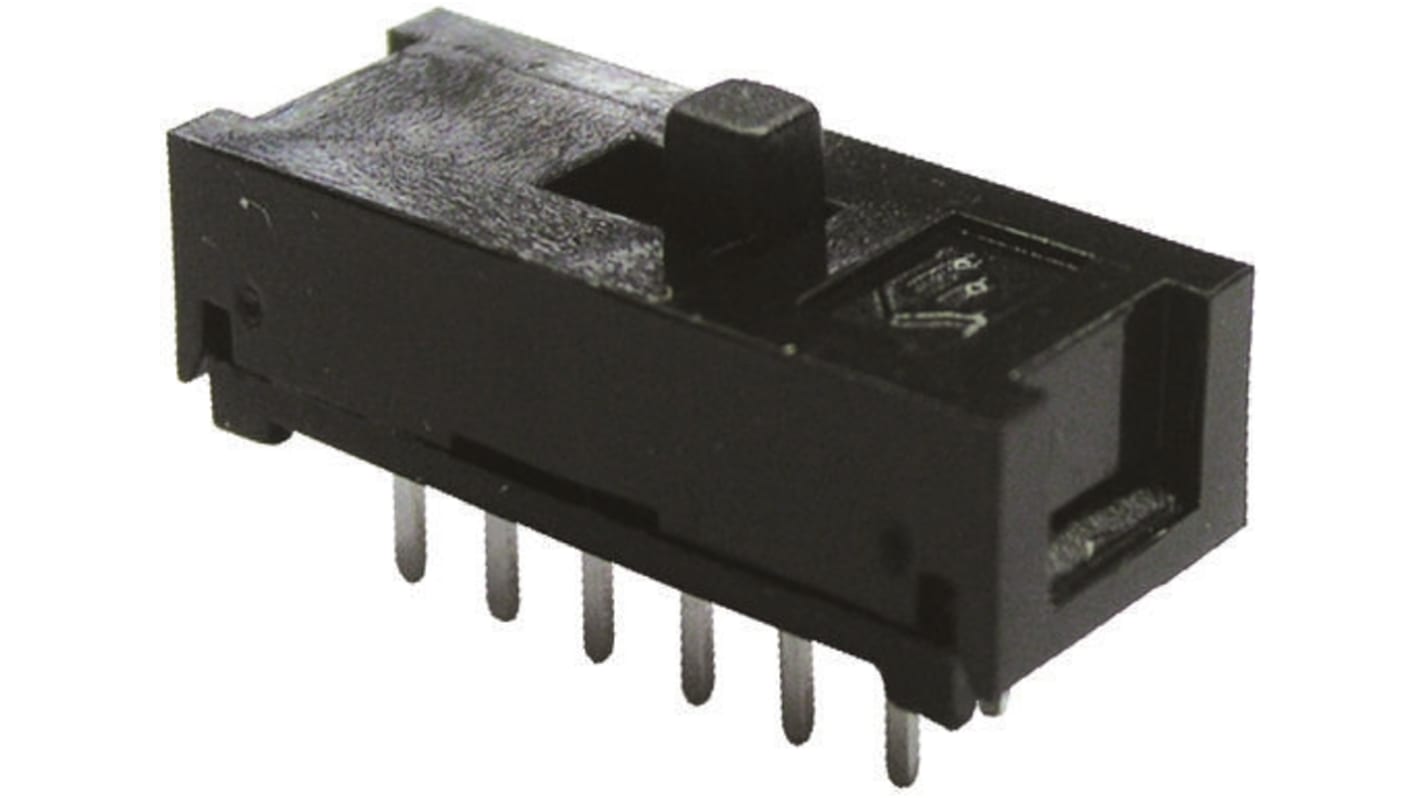 MCS421N-2031 | Nidec Components PCB Slide Switch 4PDT Latching 200 mA ...